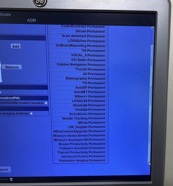 GE LOGIQ S8 ULTRASOUND - Florida Medical Equipment